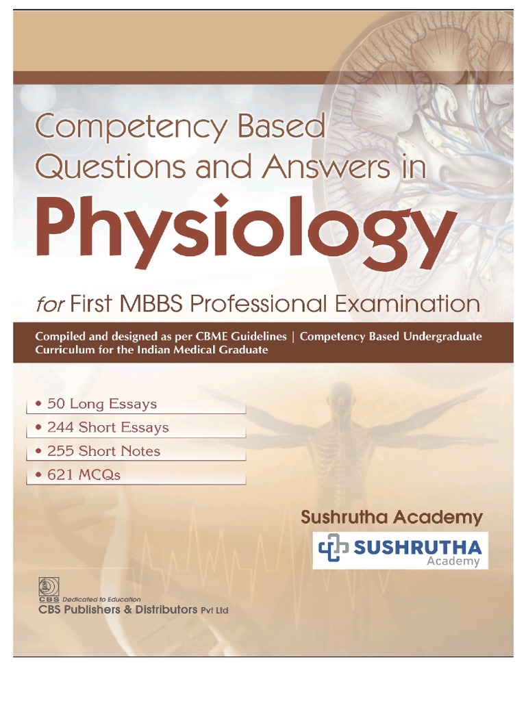 Competency Based Questions and Answers in Physiology | PDF