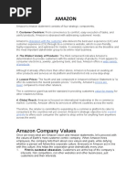 Amazon Leadership Principles CheatSheet | PDF