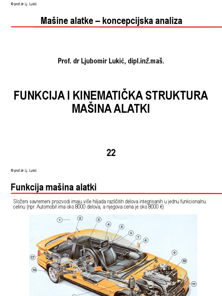 02 Struktura Kinematska Struktura | PDF