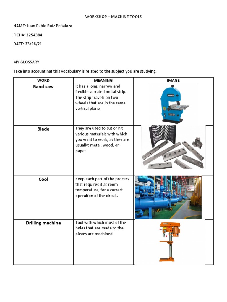 Machine Tools Workshop | PDF | Machines | Machining