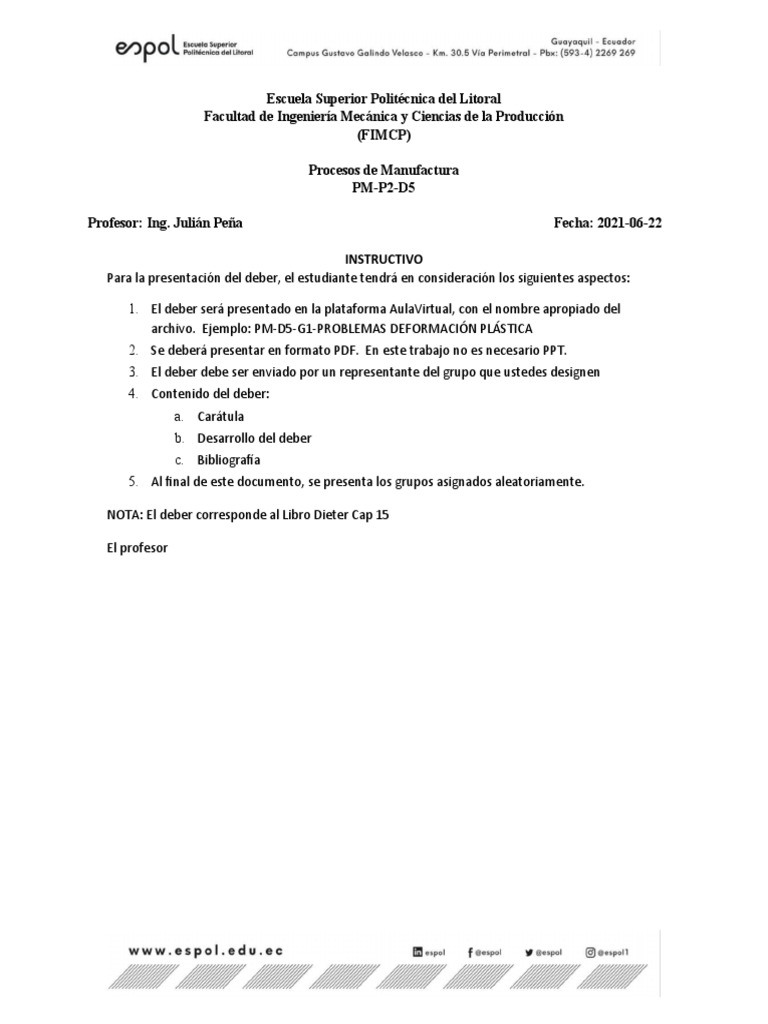 Problemas - PM P2 | PDF