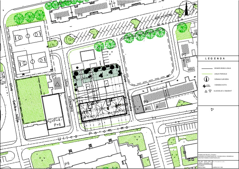 L E G E N D A: Građevinska Linija | PDF