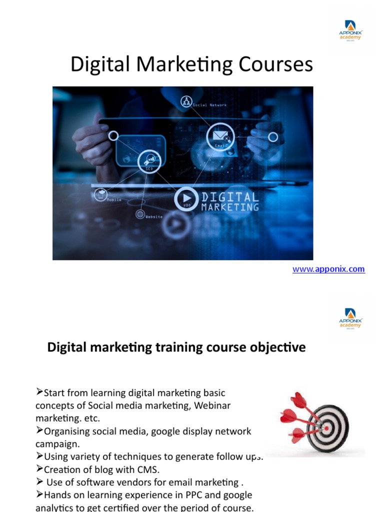 Digital Marketing Courses | PDF | Digital Marketing | Marketing