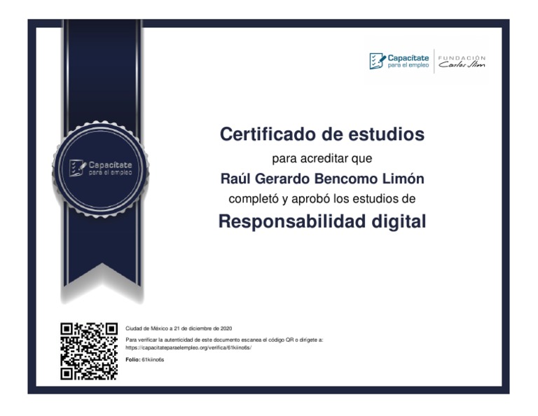 Responsabilidad Digital | PDF