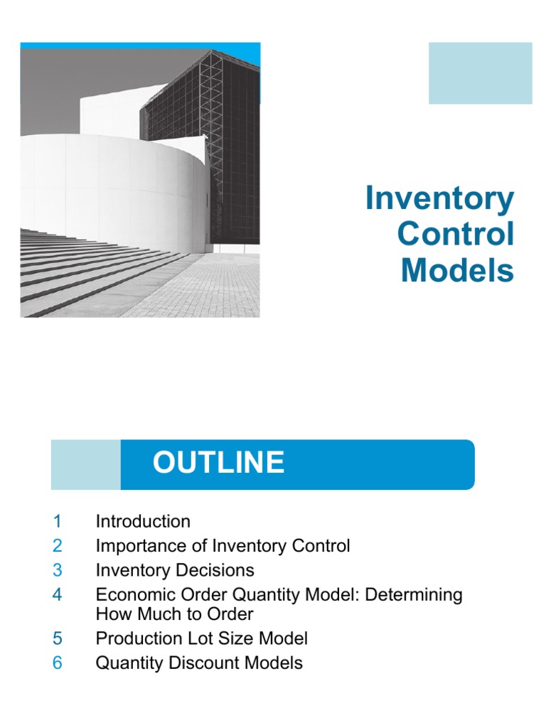 Inventory Control | PDF | Inventory | Business