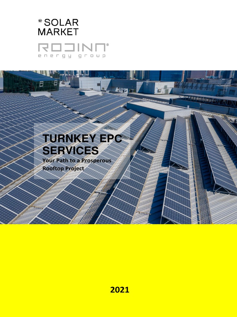 Turnkey Epc Services: Your Path To A Prosperous Rooftop Project | PDF ...