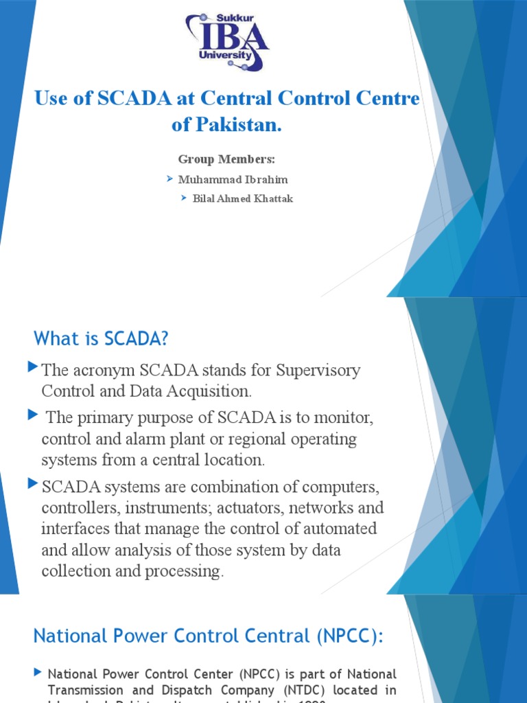 SCADA Presentation | PDF | Scada | Telecommunications