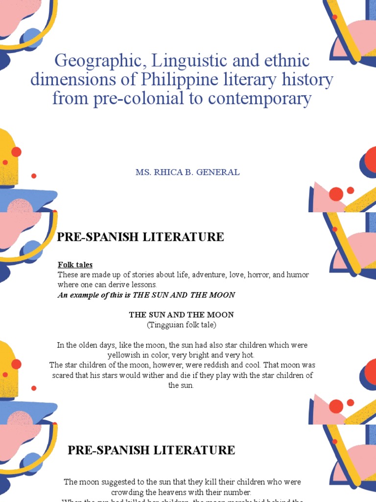 Lesson 1 Pre Colonial Contemporary | PDF | Philippines | Tagalog Language