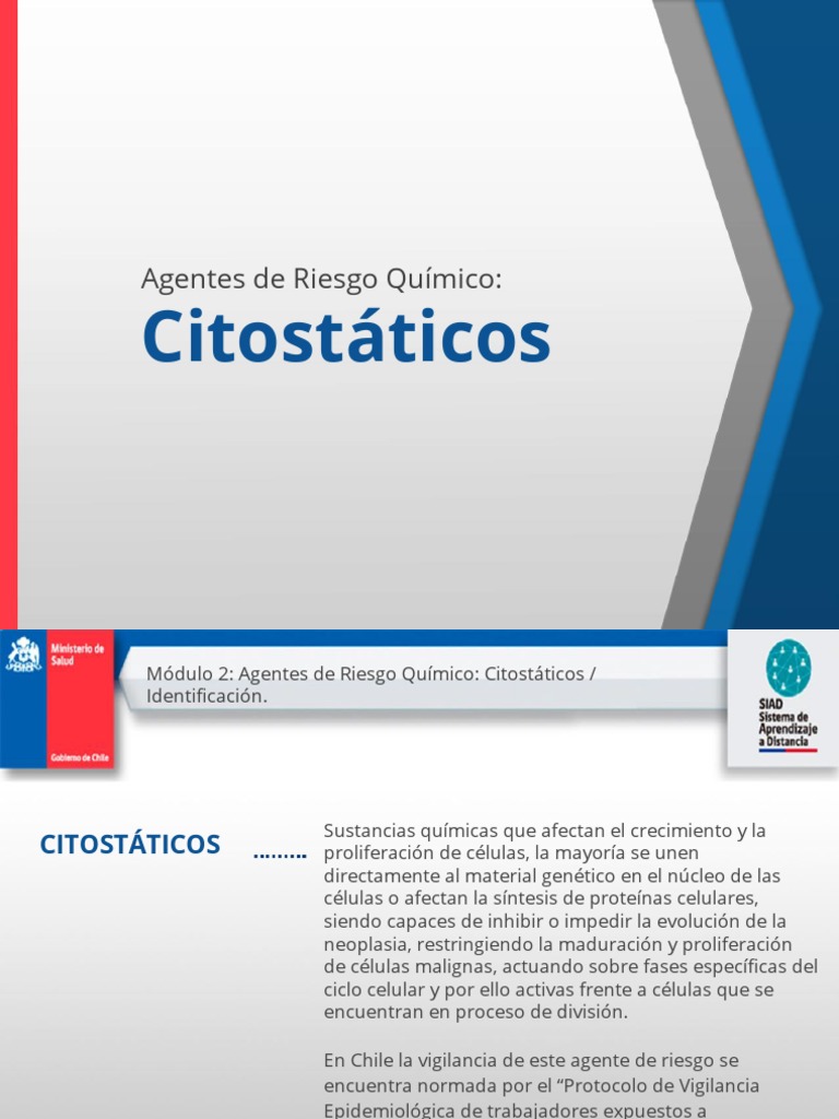 Agente Citostaticos | PDF | Quimioterapia | Adn