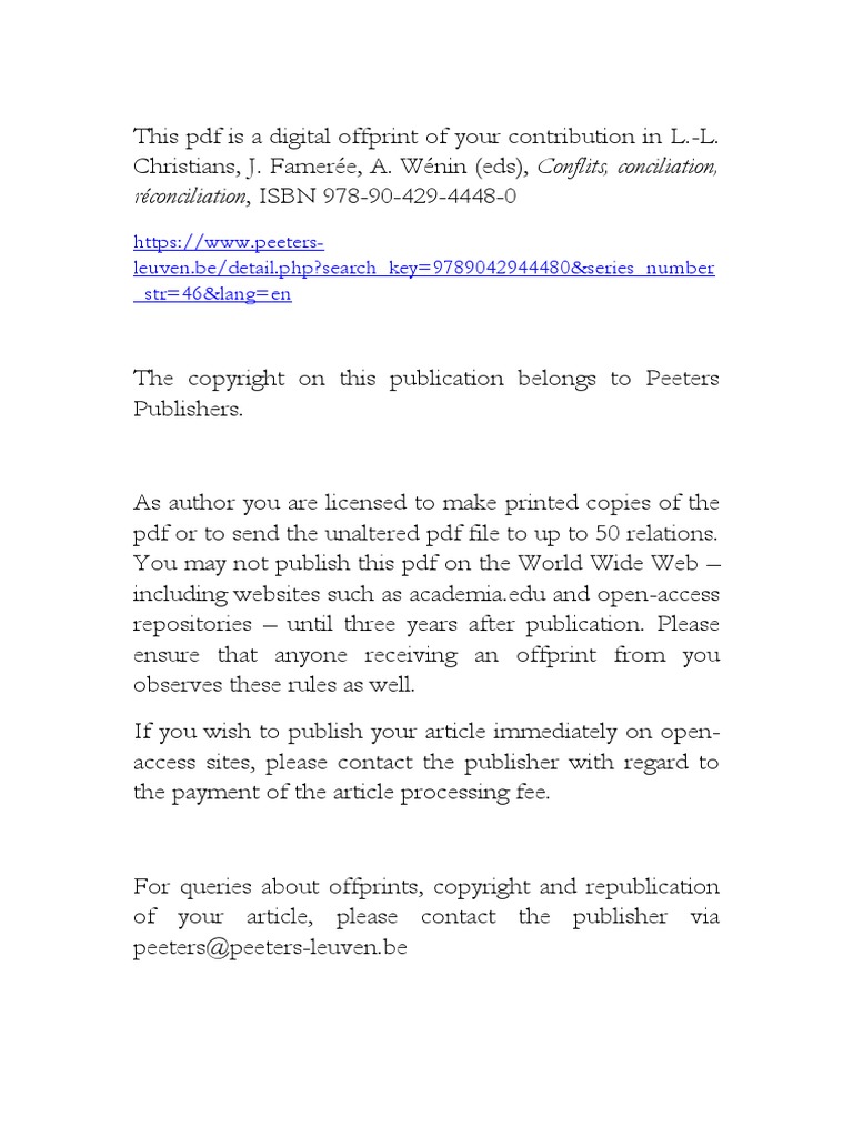 Definition Du Conflit | PDF