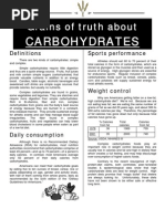 Guide to Low Concentrated Sweets Diet | PDF | Carbohydrates | Dieting