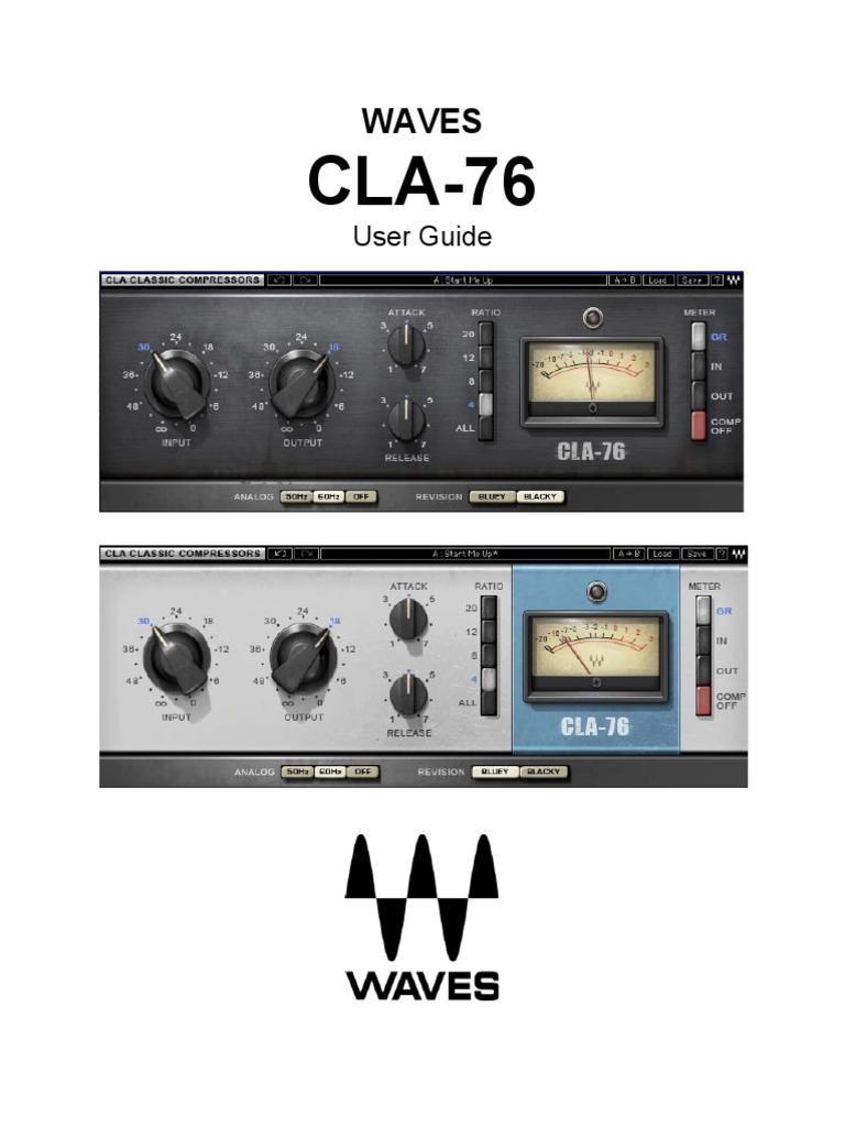 Cla 76 Compressor Limiter | Download Free PDF | Sound Production ...