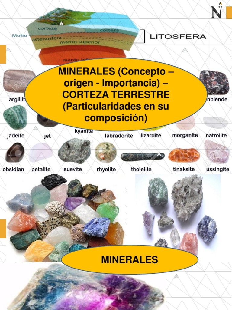 Minerales - Corteza Terrestre | PDF