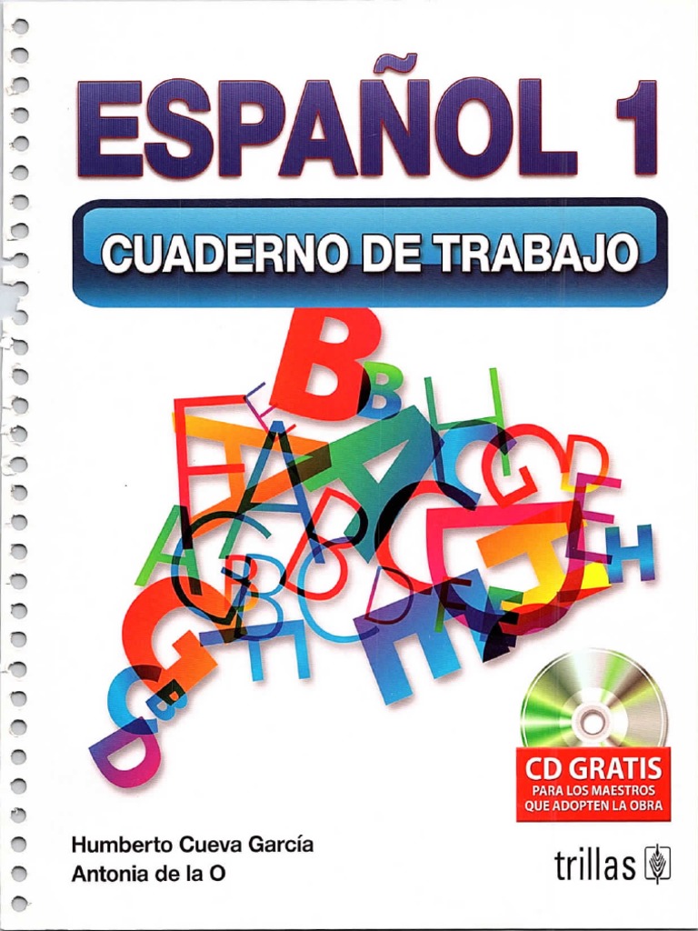 Español Cuaderno de Trabajo 1er Grado Trillas | PDF