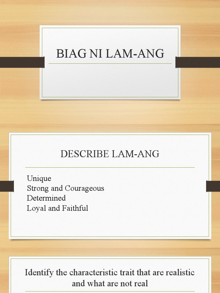 Biag Ni Lam-Ang | PDF