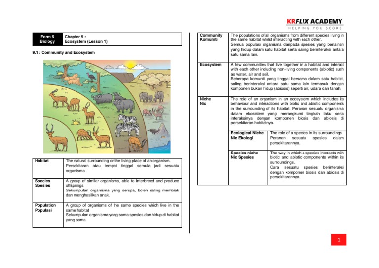 Community and Ecosystem Overview | PDF | Ecology | Biogeography