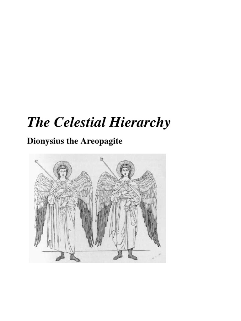 Dionysius-the-AreopagiteThe-Celestial-Hierarchy | Angel | Theology