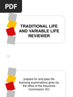 Insurance Commission Exam Reviewer | PDF | Life Insurance | Insurance