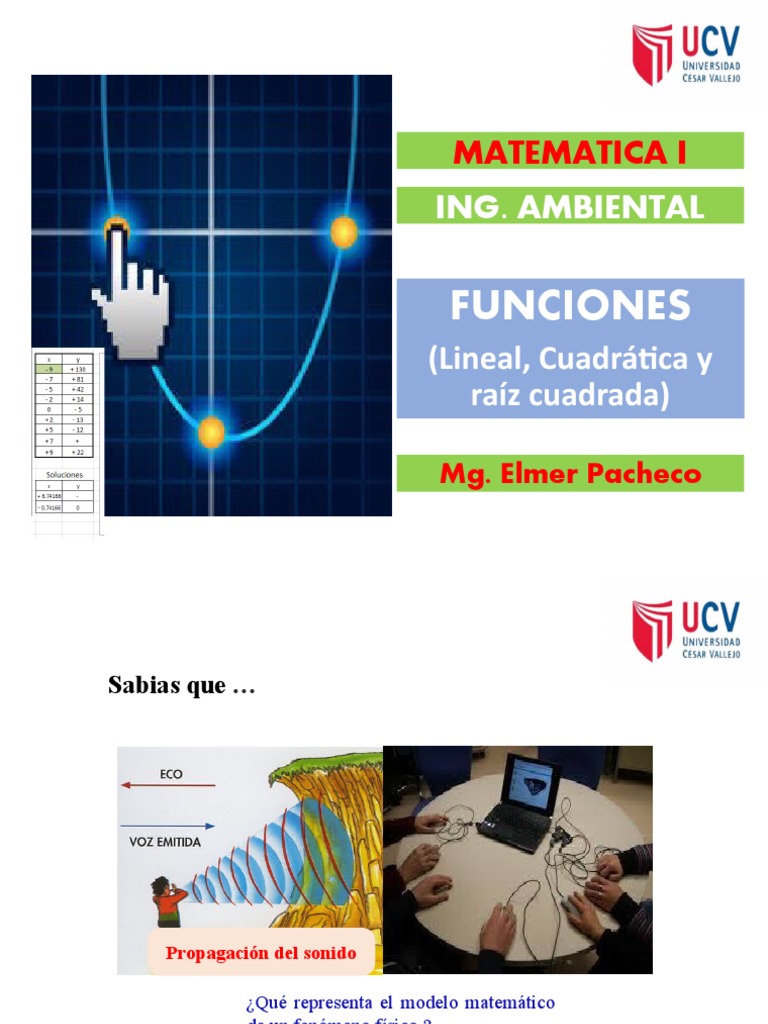 S11 - Funcion Lineal y Cuadratica y Raiz | PDF | Función (Matemáticas) | Linealidad