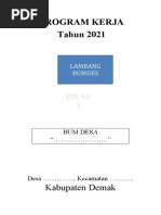 Contoh Program Kerja BUMDesa | PDF