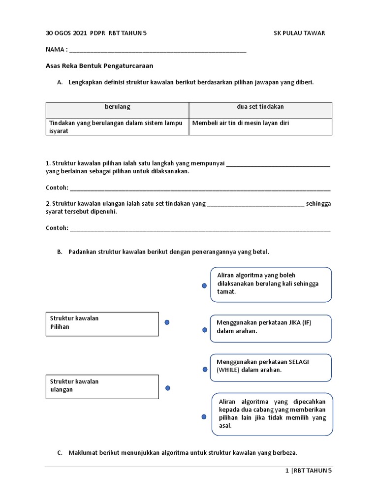 Modul Latihan 30 Ogos Asas Pengaturcaraan | PDF
