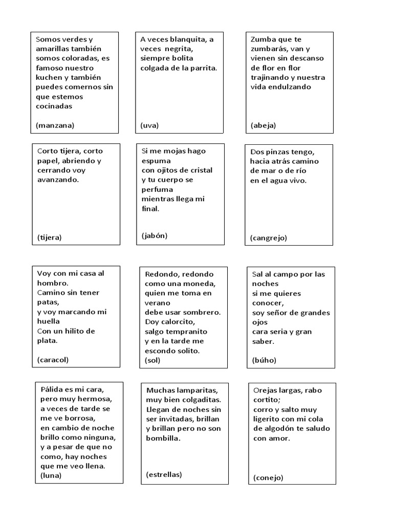 Juego de Inferencias 1° | PDF | Hogar, jardinería y bricolaje