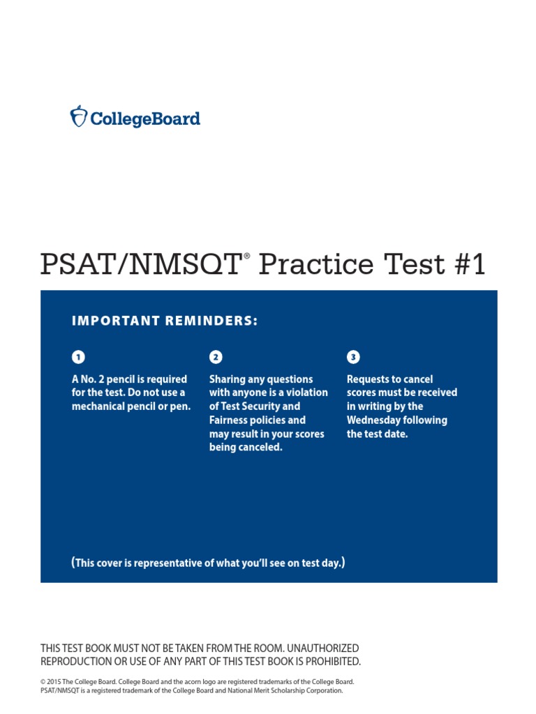 Psat Nmsqt Practice Test 1 Pdf Emma Novel