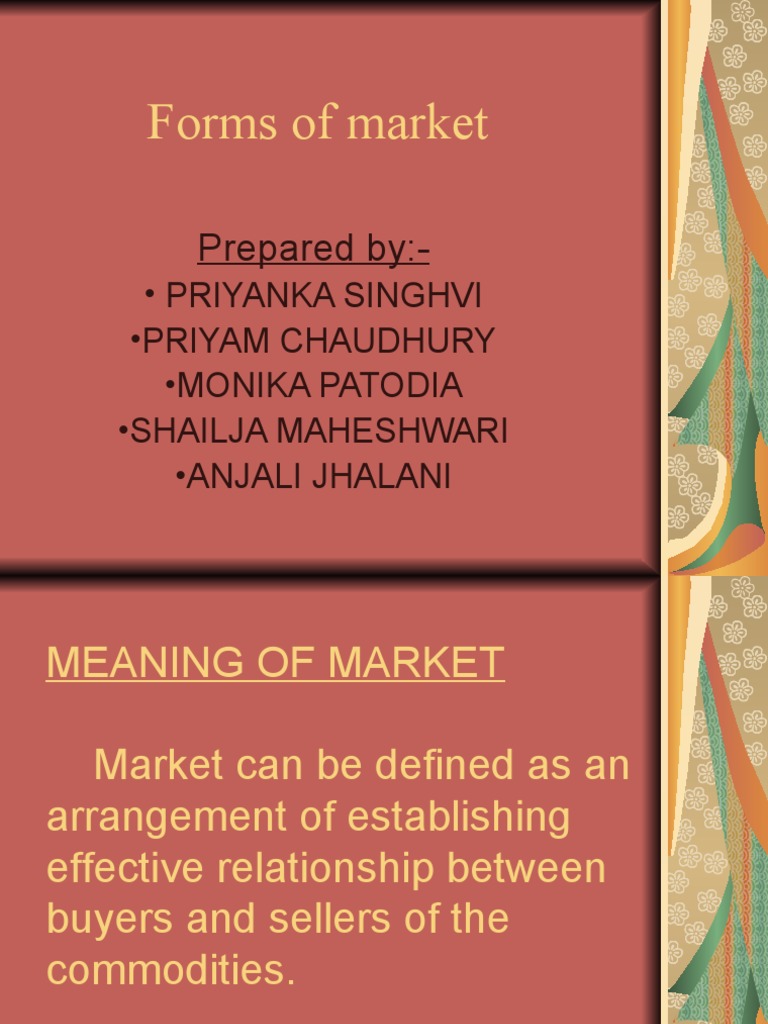 Understanding Market Definitions in Business | PDF | Business