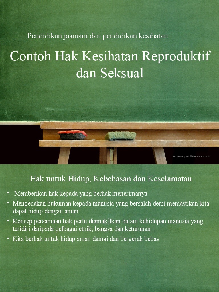 Contoh Hak Kesihatan Reproduktif Dan Seksual | PDF