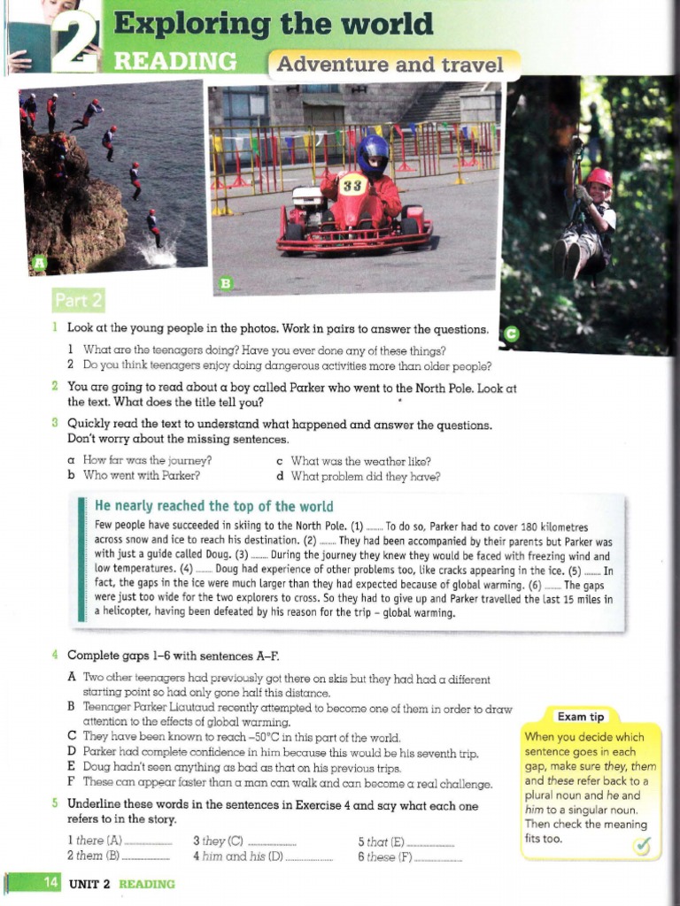 Unit 2 Exploring The World | PDF