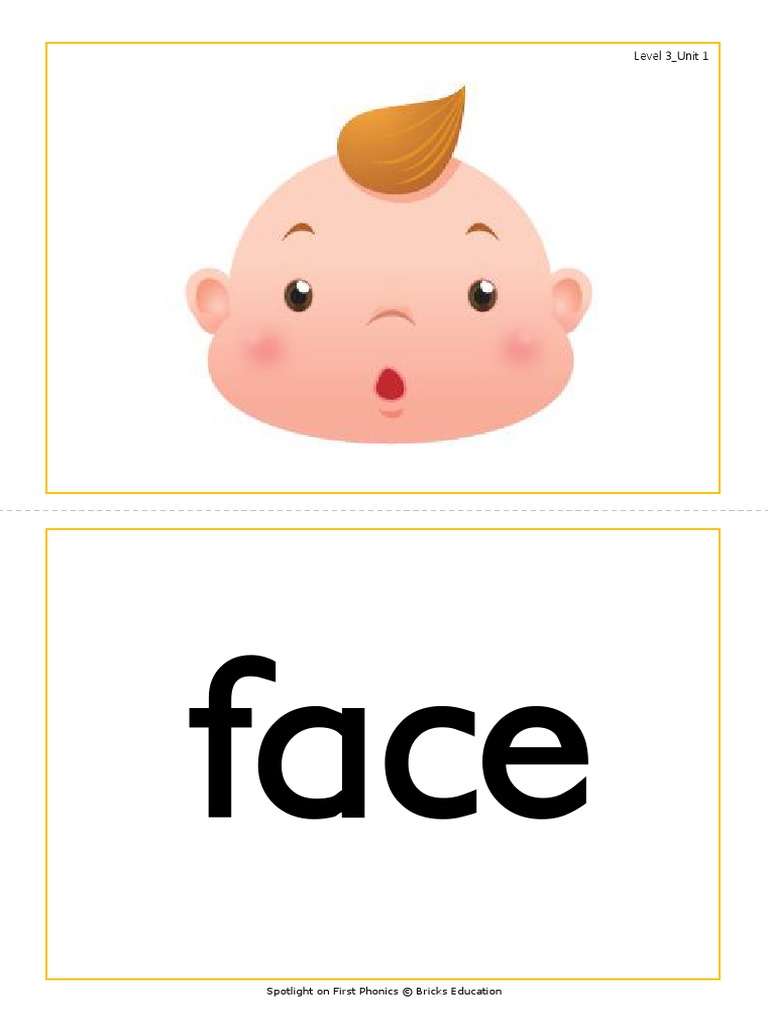 Spotlight On First Phonics 3 Flash Card | PDF