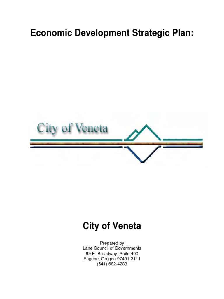 Economic Development Strategic Plan | PDF | Employment | Waiting Staff