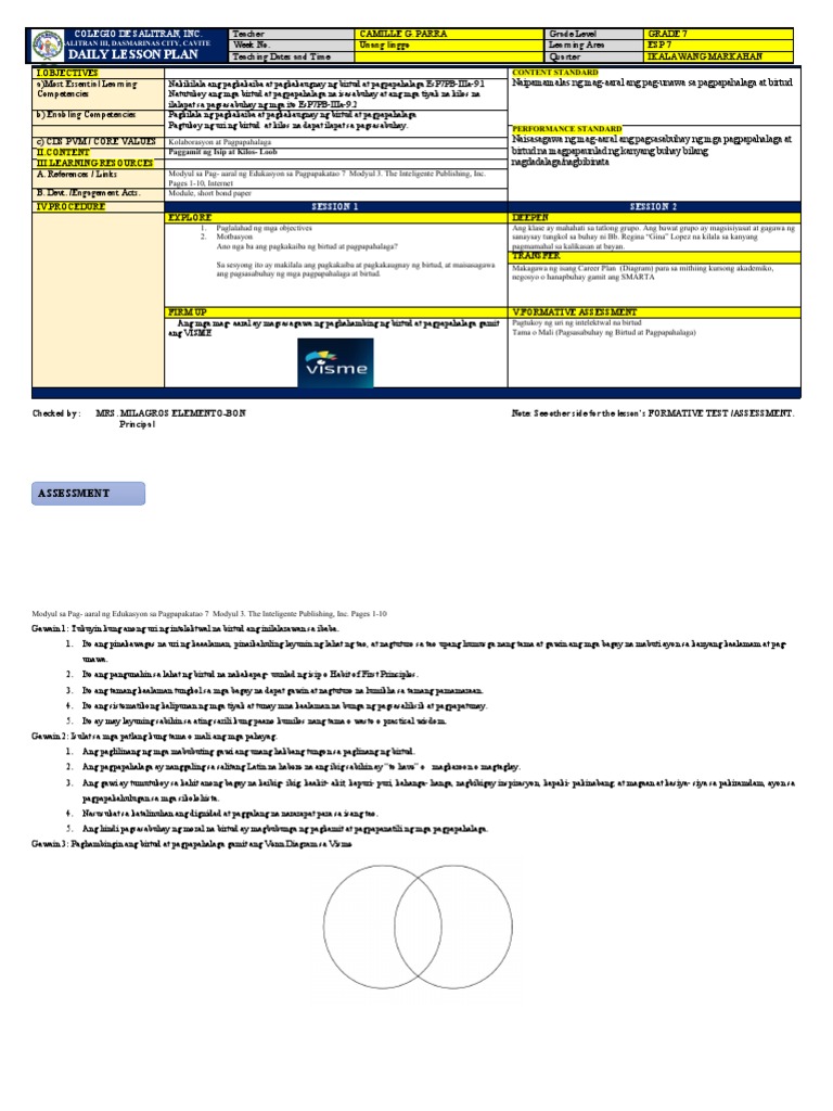 LP Esp 7 W1 3RD | PDF