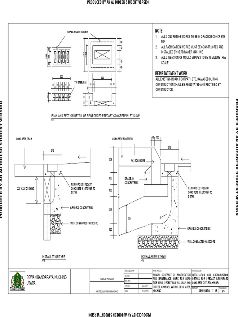 Inlet Sump - 1 | PDF | Architectural Elements | Composite Material
