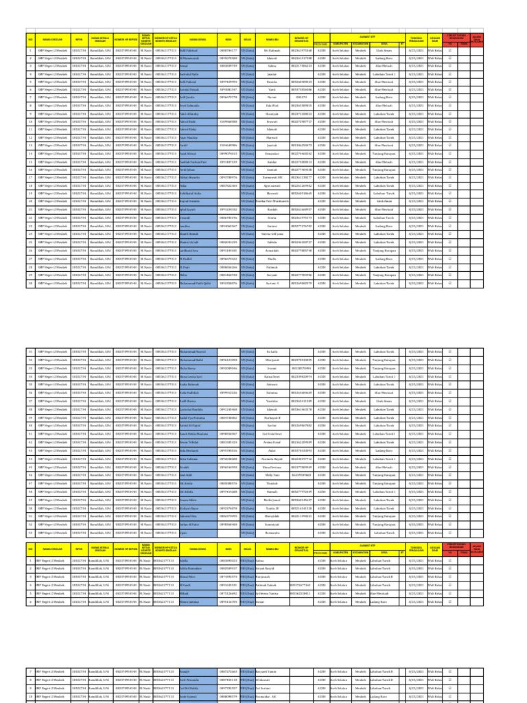 Usulan Pip SMPN 2 Meukek 2021 | PDF