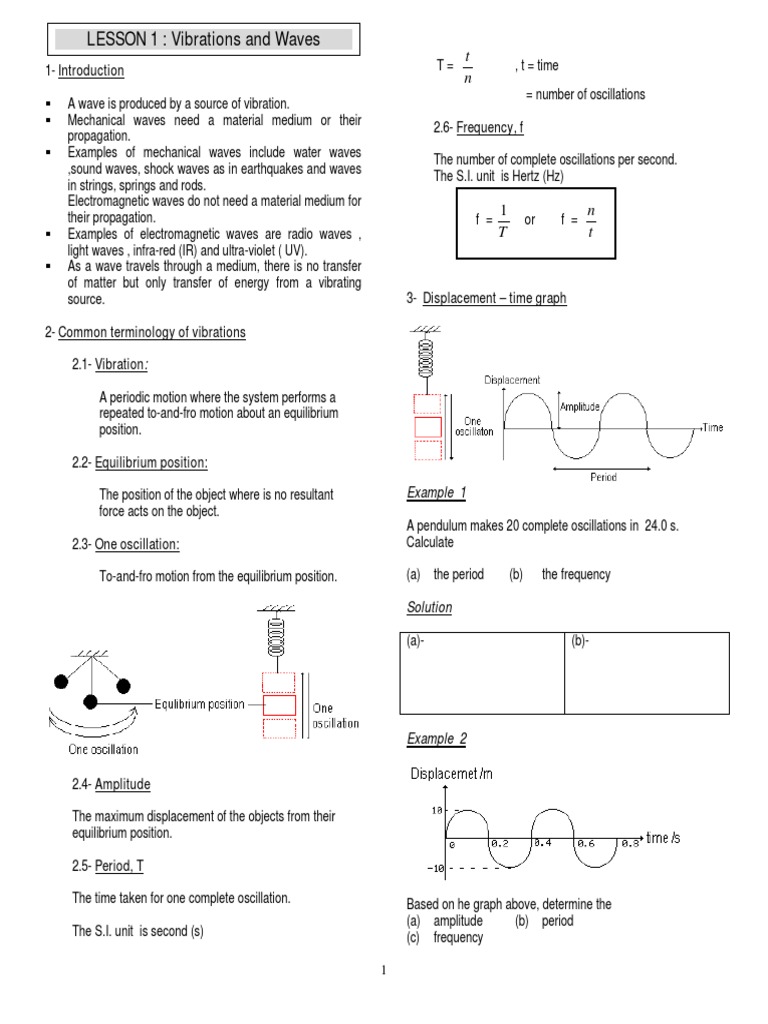 Waves - Combine | PDF | Waves | Resonance