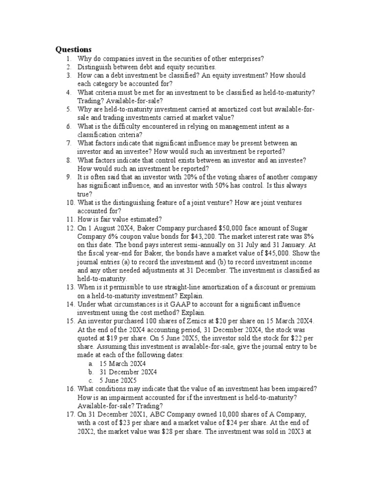 Investments Problems Ch12 | PDF | Stocks | Bonds (Finance)