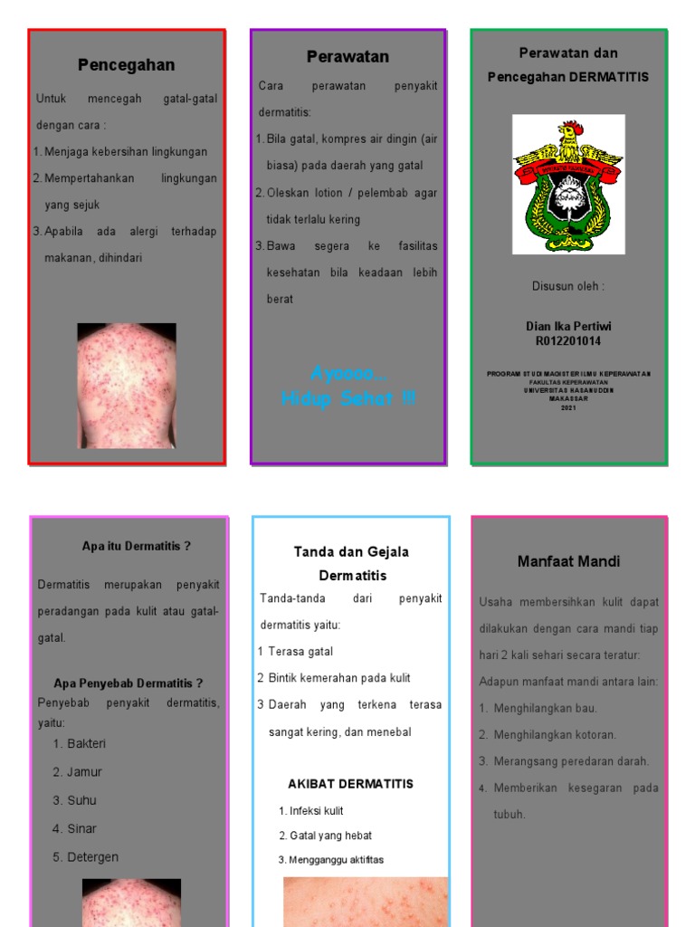 Leaflet Dermatitis | PDF