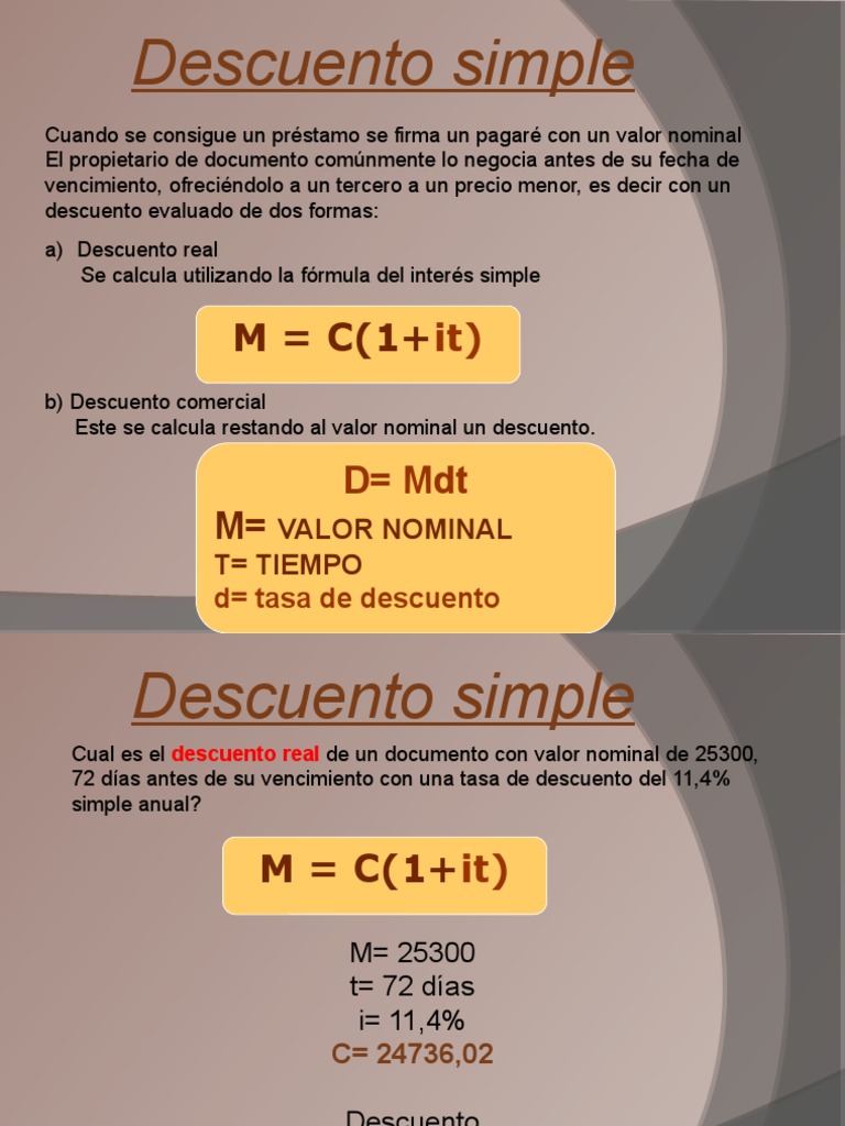 Descuento | PDF | Responsabilidad (contabilidad financiera ...