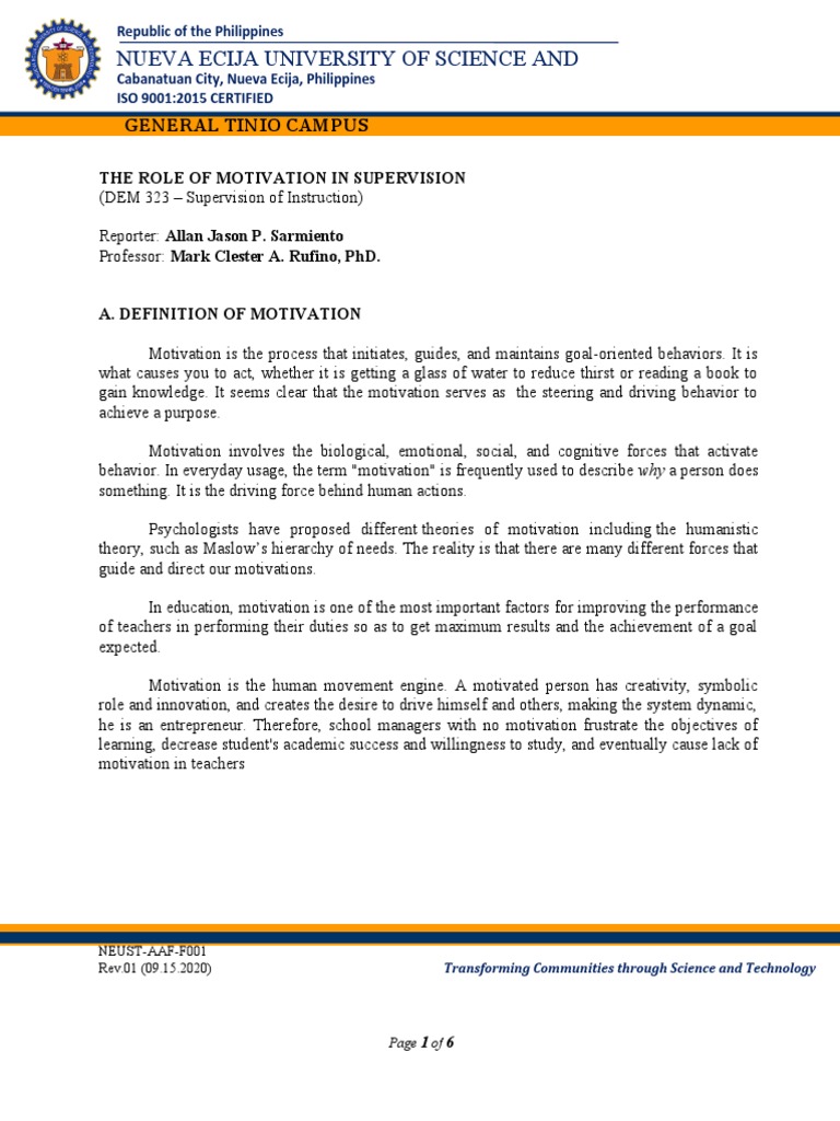 Nueva Ecija University of Science and Technology: General Tinio Campus ...