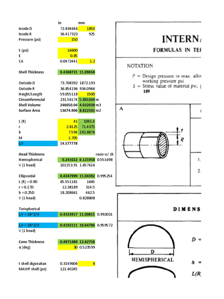 Surge Tank Calculation (Optional) | PDF | Elementary Mathematics | Volume
