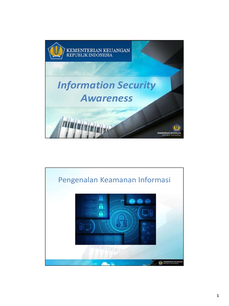Information Security Awareness | PDF