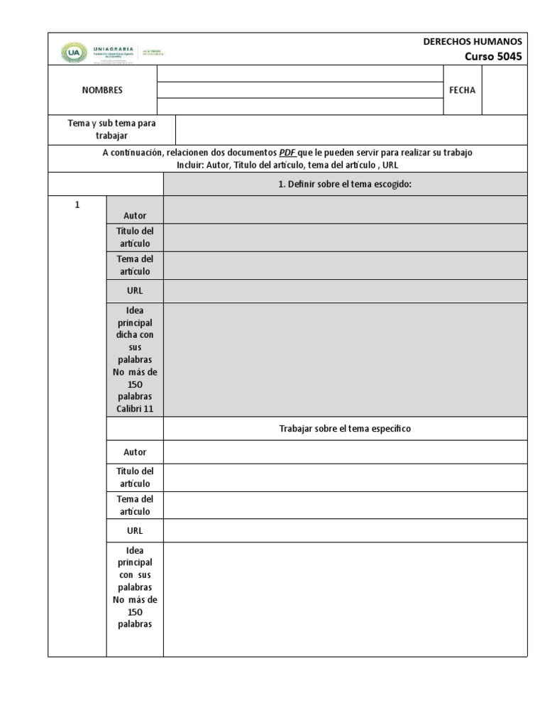 Formato Micro Proyecto | PDF