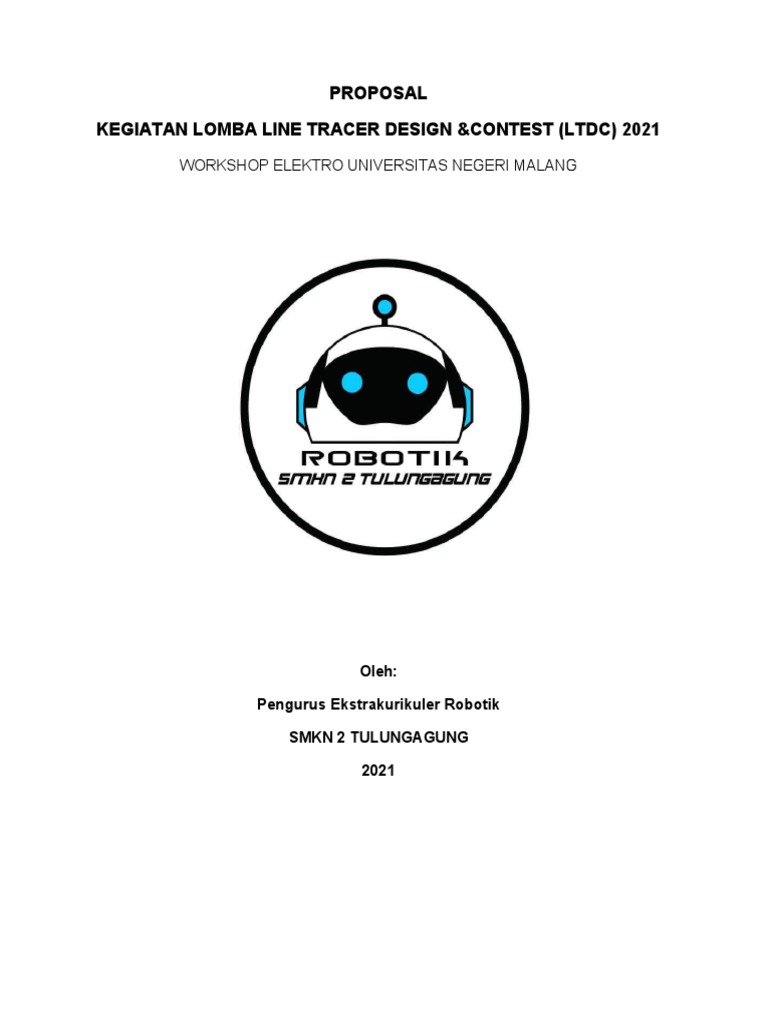 PROPOSAL Robotik | PDF