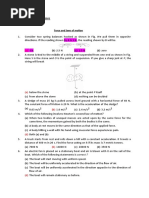 CBSE Class 9 Physics Worksheet - Force and Laws of Motion | PDF ...