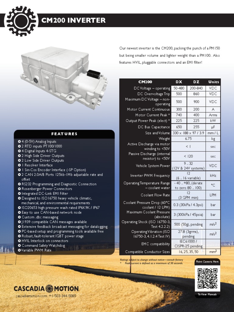 Cm200 Inverter: CM200 DX DZ Units | Download Free PDF | Power Inverter ...