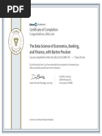 Infosys Springboard Certificate | PDF