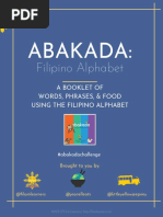 Abakada Chart | PDF | Self-Improvement