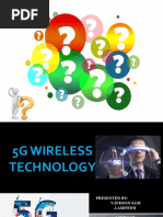 5G Technology Presentation | PDF