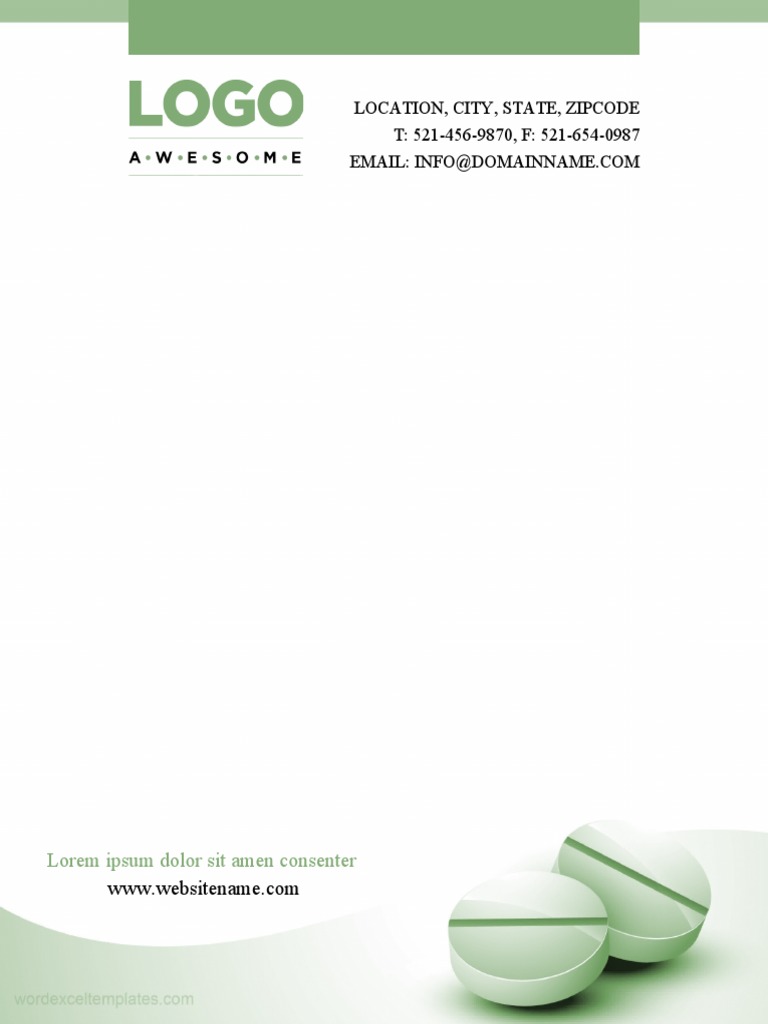 Pharmacy Letterhead 5 | PDF